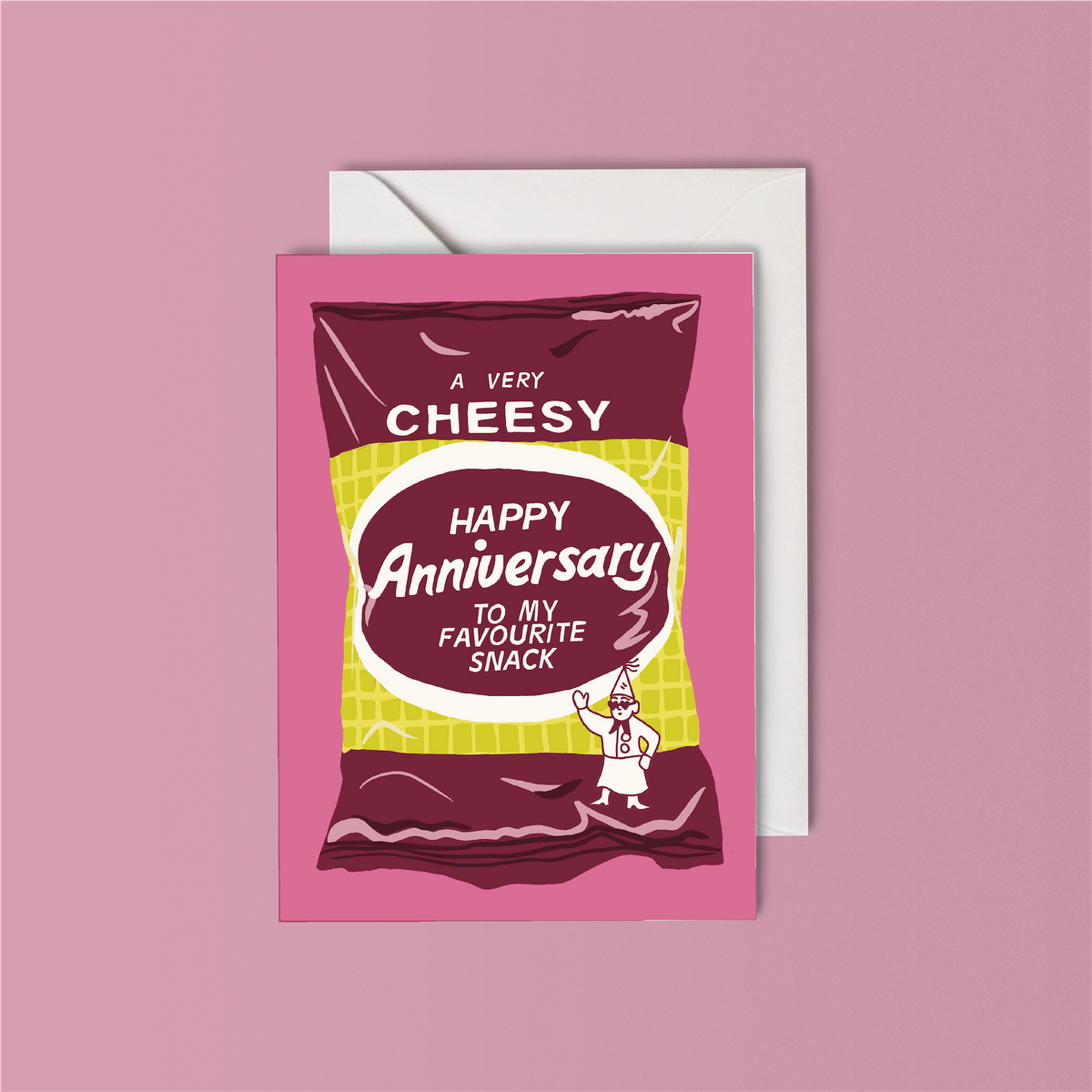 Cheesy Anniversary - Anniversary Card – il-lokal